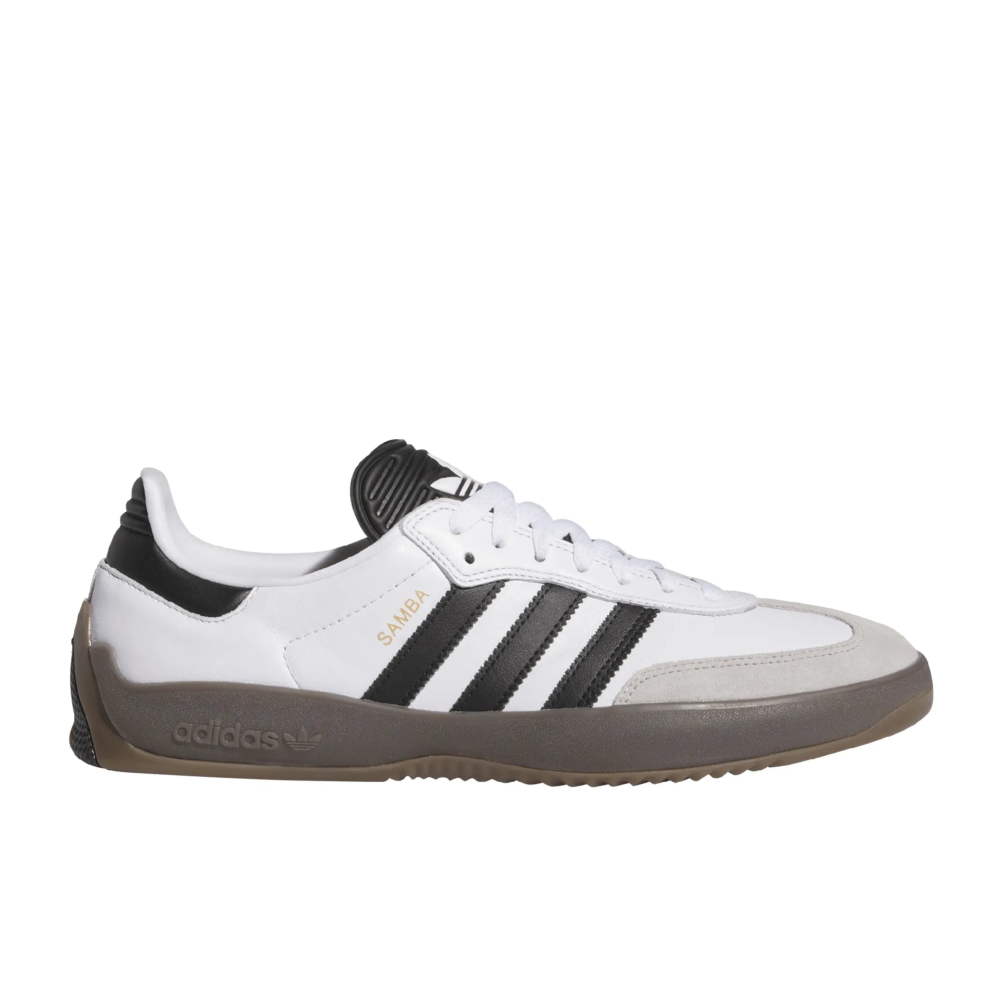 Adidas Puig Samba, ftwr white/core black/gum5 - Tiki Room Skateboards