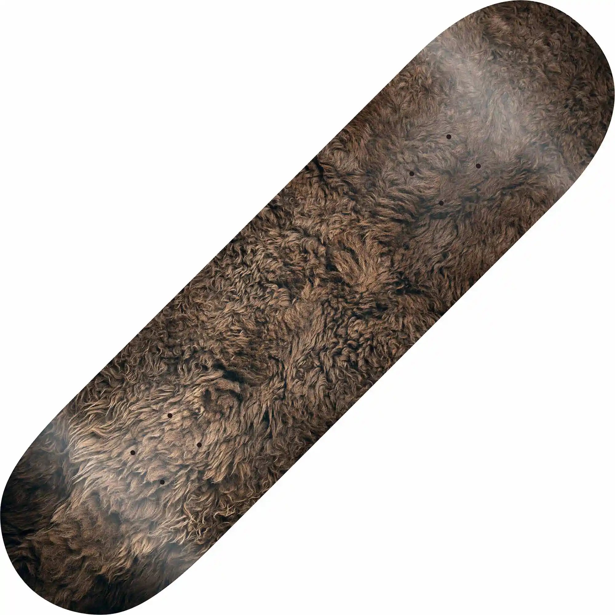 Colonialism Joe Buffalo Pro Buffalo Fur Deck (8.5") – Tiki Room Skateboards